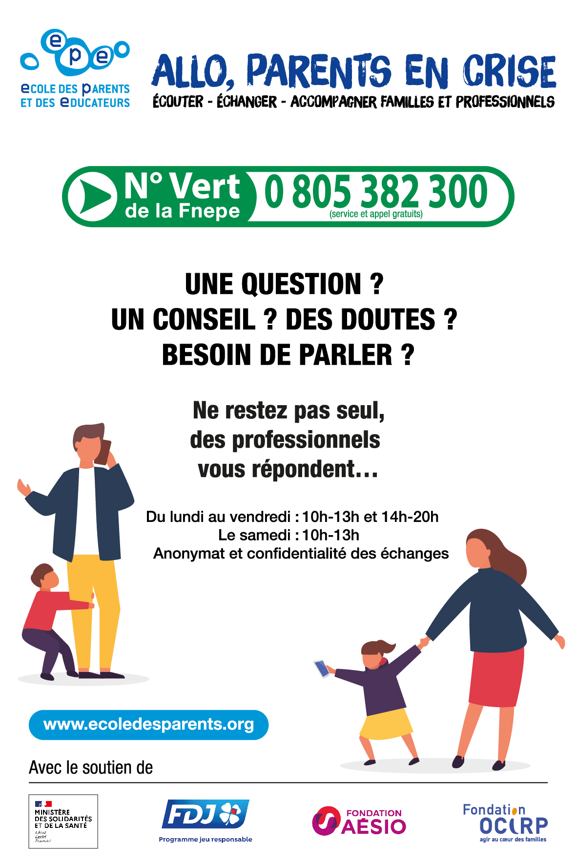 « Allo parents en crise » - Fnepe